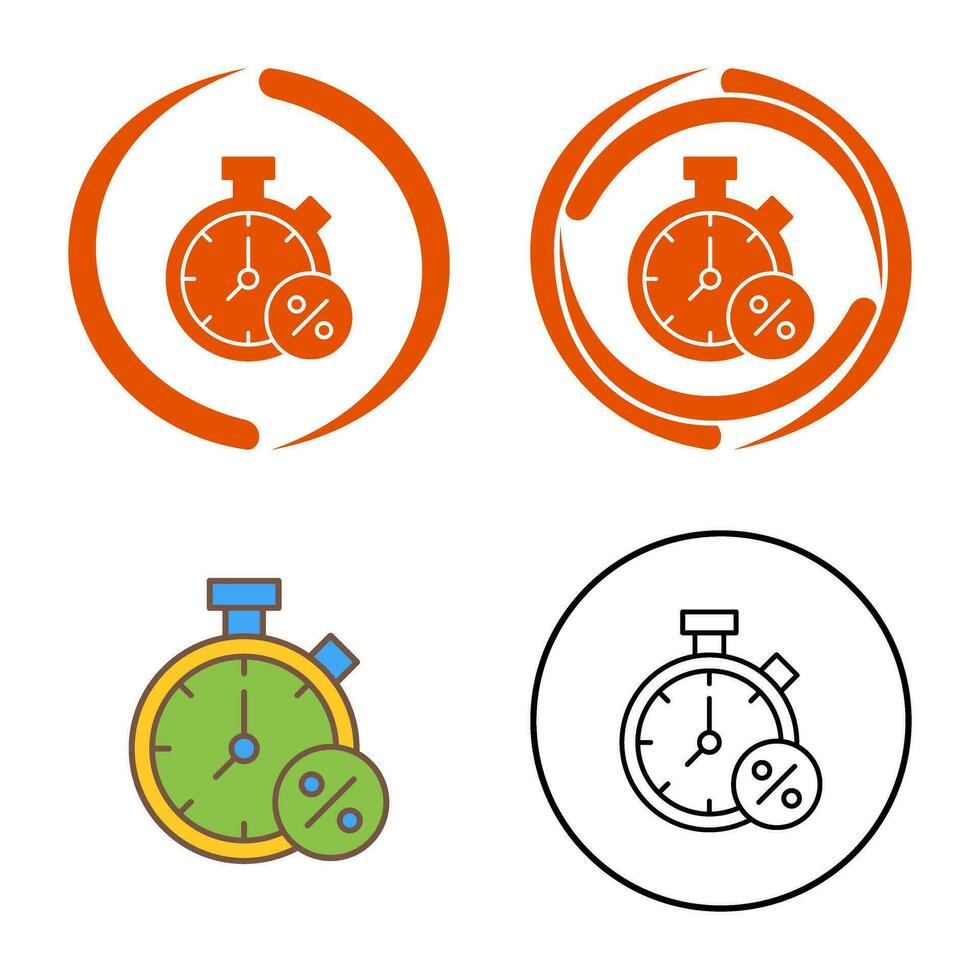 Timer Vector Icon 34409703 Vector Art at Vecteezy