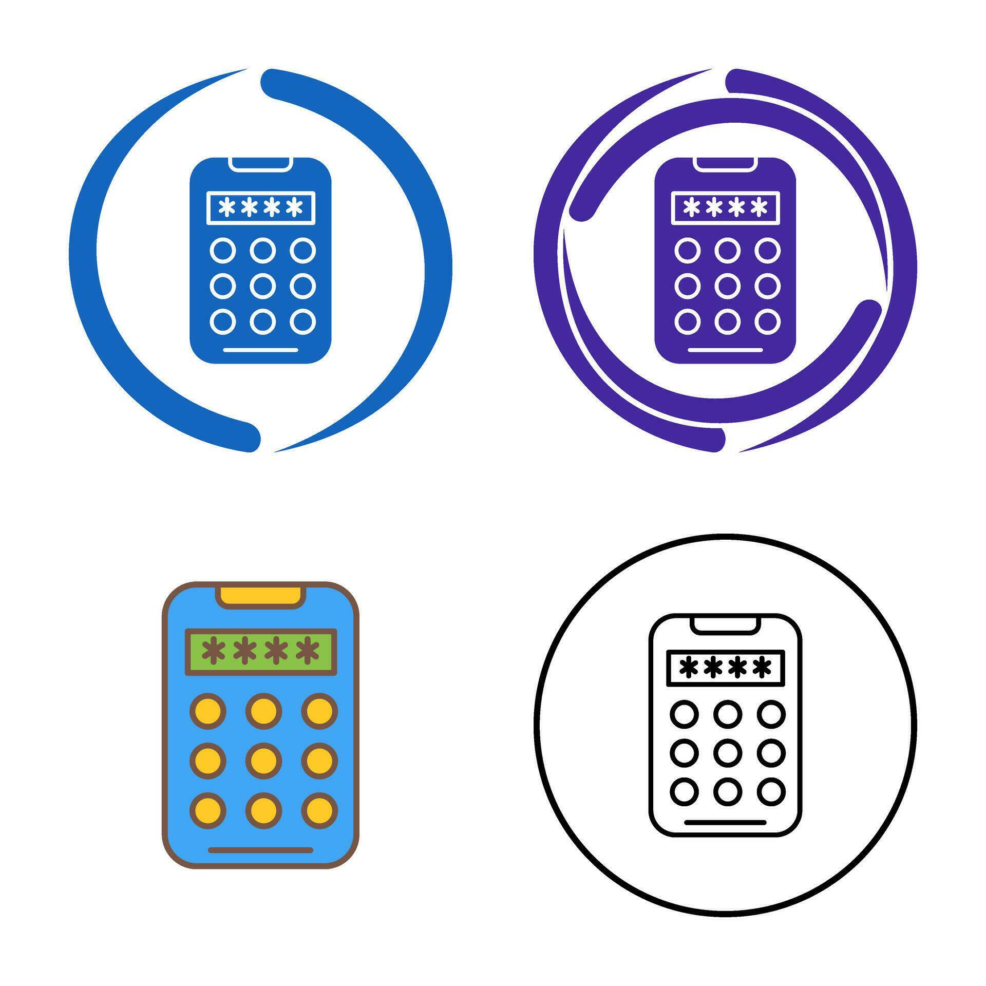Pin Code Vector Icon 34412852 Vector Art at Vecteezy