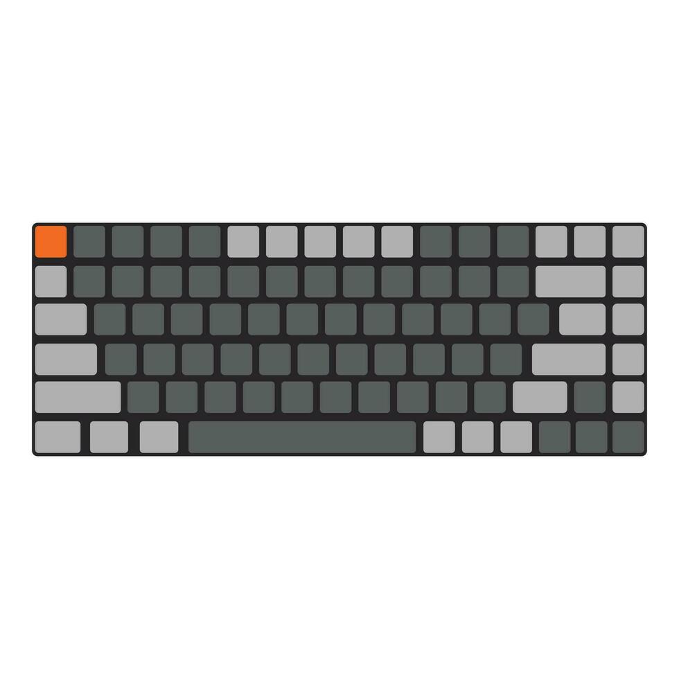 Computer Keyboard Vector Isolated Illustration 34414328 Vector Art At Vecteezy