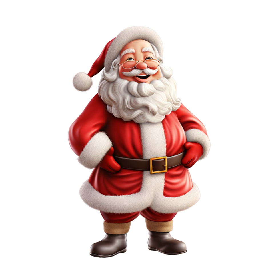 Christmas Cute Santa Claus Ai Generative 34416028 Png