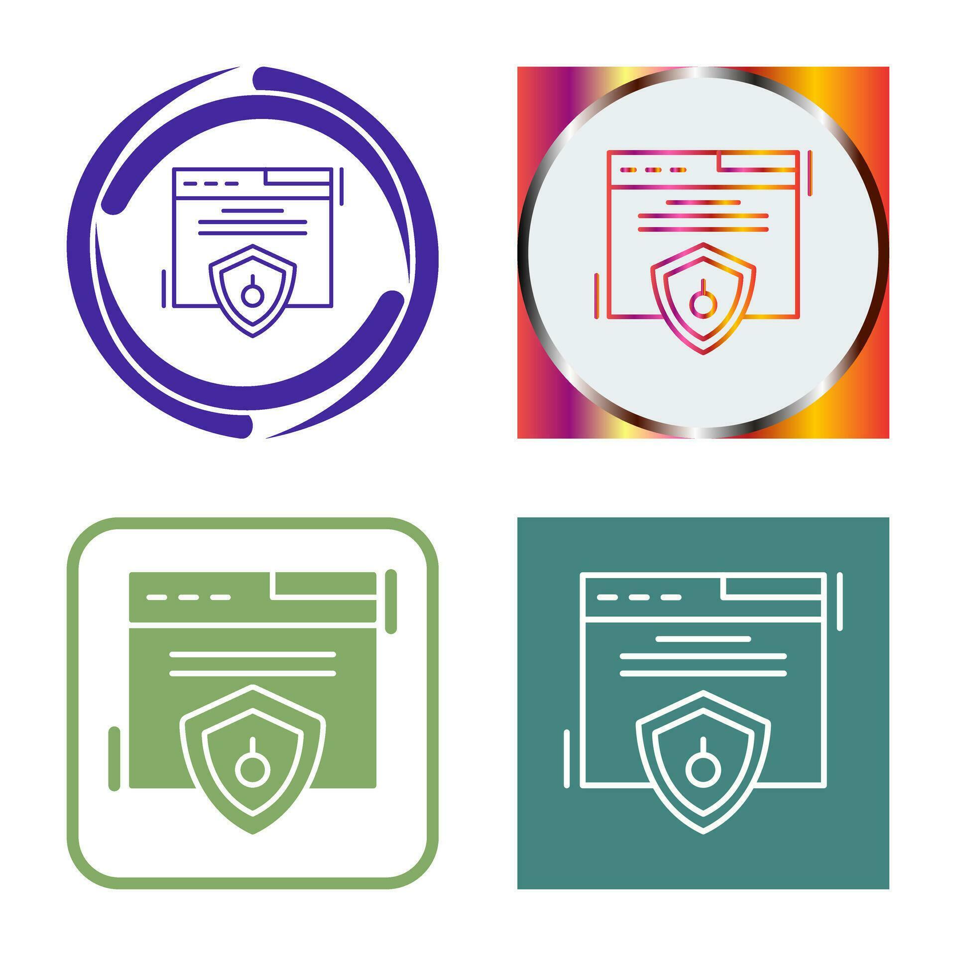 Web Security Vector Icon 34419402 Vector Art at Vecteezy