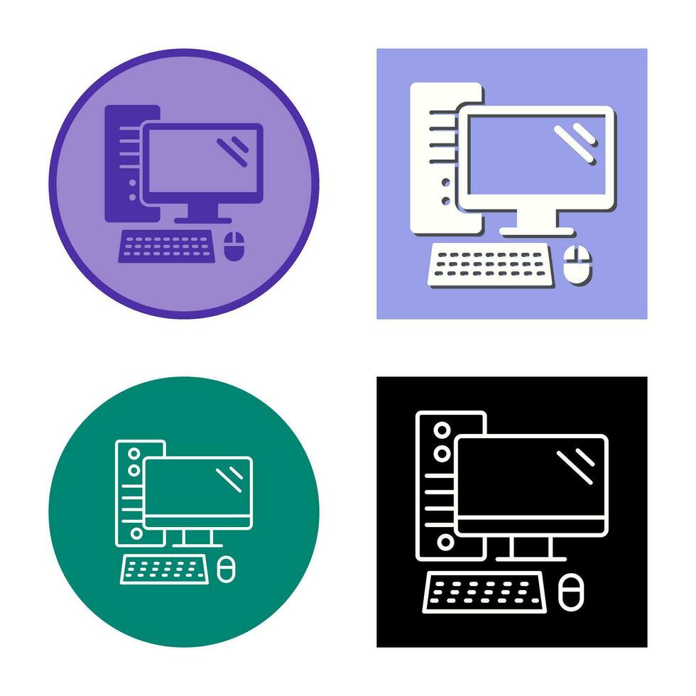 Computer Vector Icon 34421197 Vector Art at Vecteezy