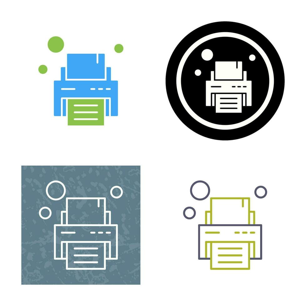 Printer Vector Icon 34421868 Vector Art at Vecteezy
