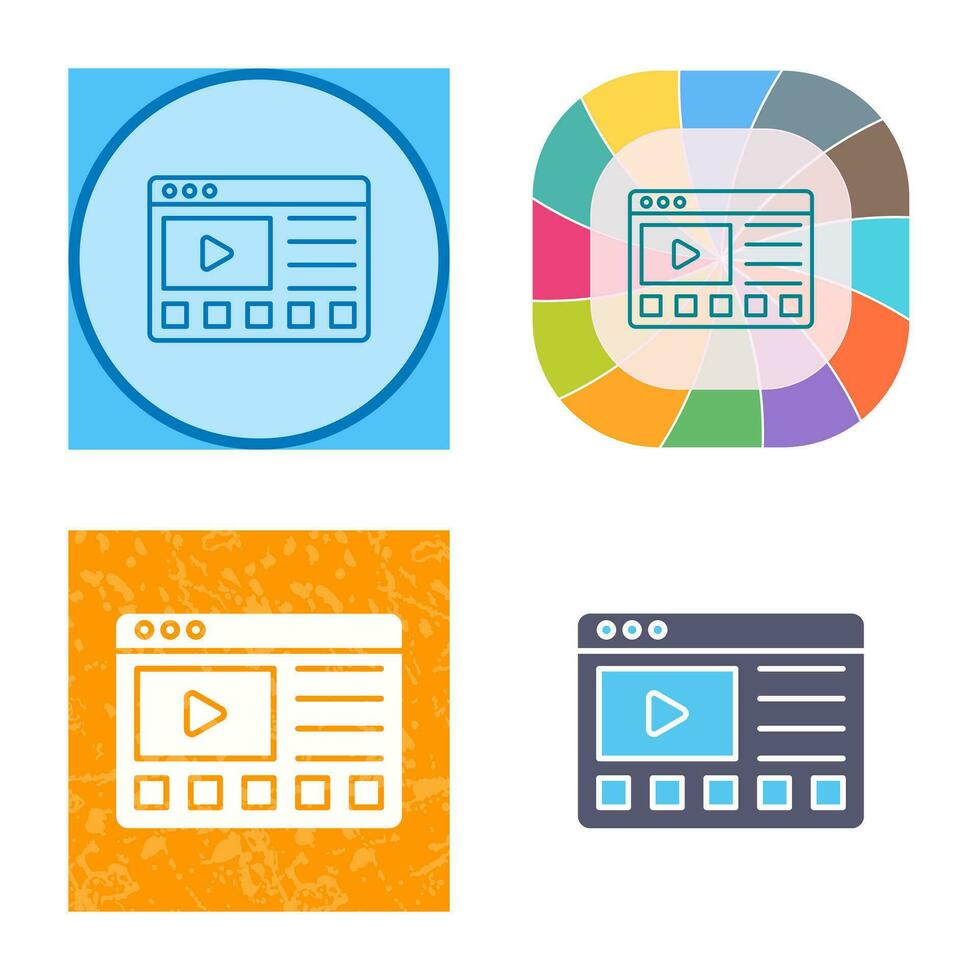 icono de vector de tutoriales en línea 34423096 Vector en Vecteezy