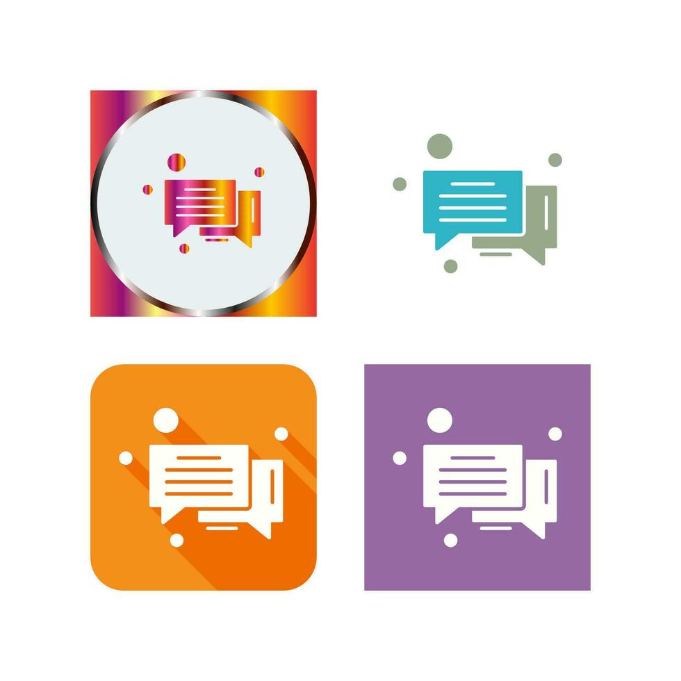 Message Bubble Vector Icon 34425057 Vector Art at Vecteezy