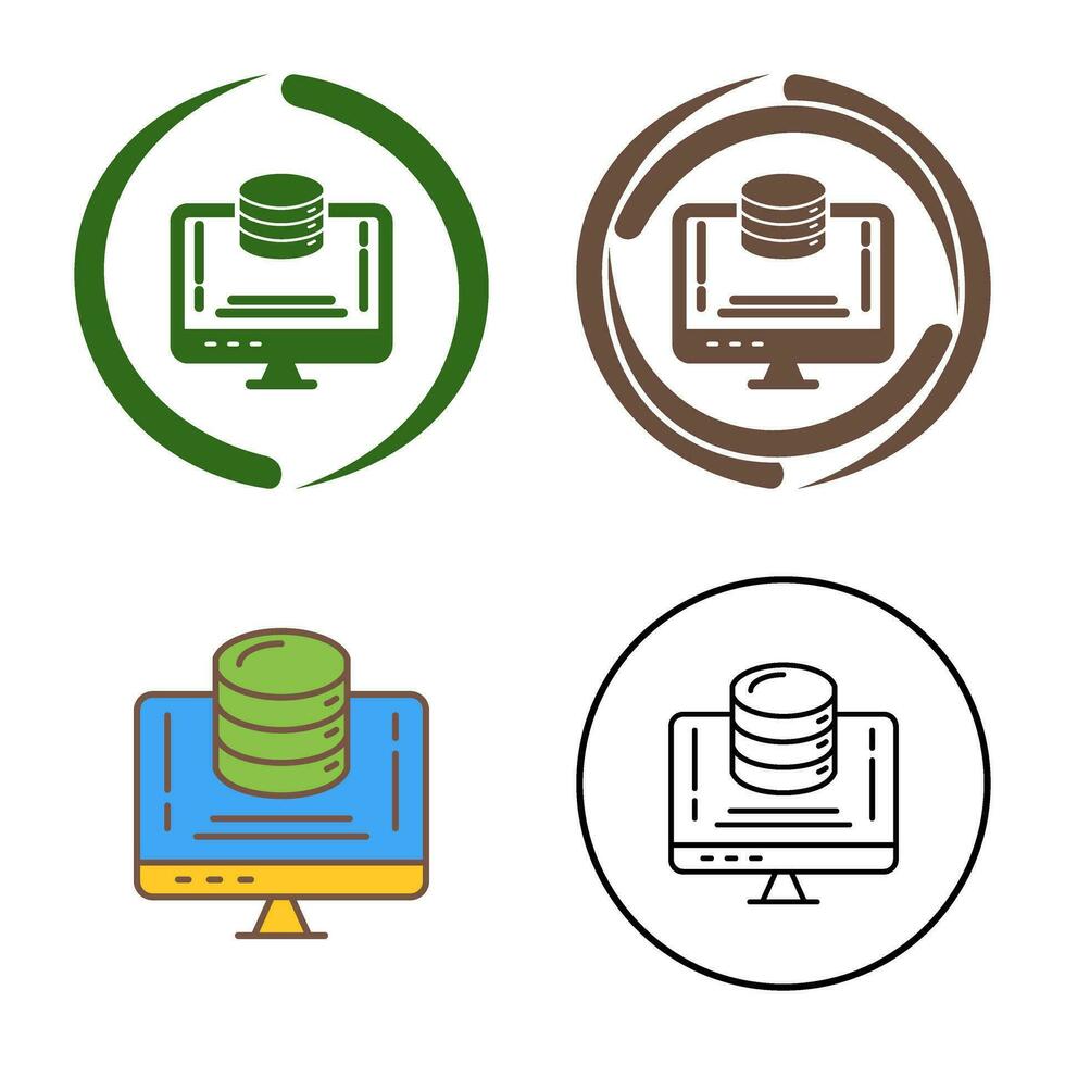 Data Storage Vector Icon 34428318 Vector Art at Vecteezy