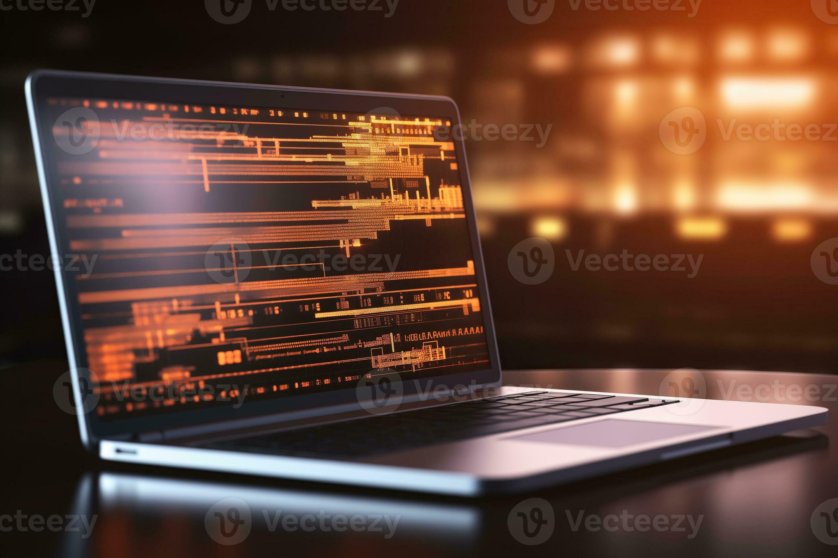 Information technology concept, Computer Programing and web development ...