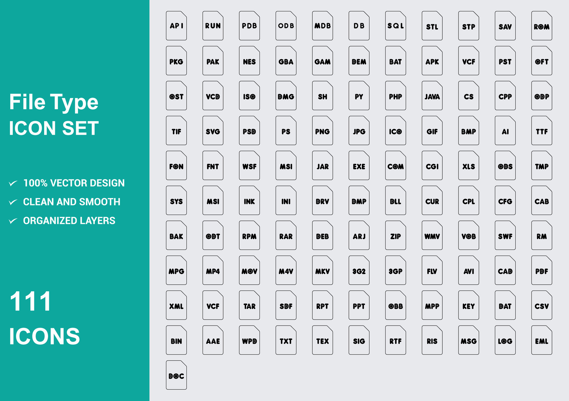 File type icon set 34457735 Vector Art at Vecteezy File type icon set 34457735 Vector Art at Vecteezy