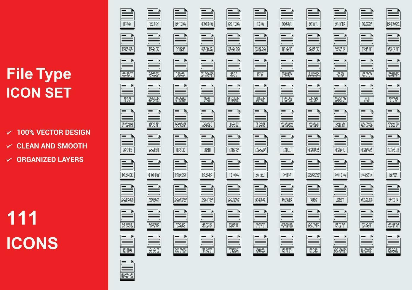 File type icon set 34457744 Vector Art at Vecteezy File type icon set 34457744 Vector Art at Vecteezy