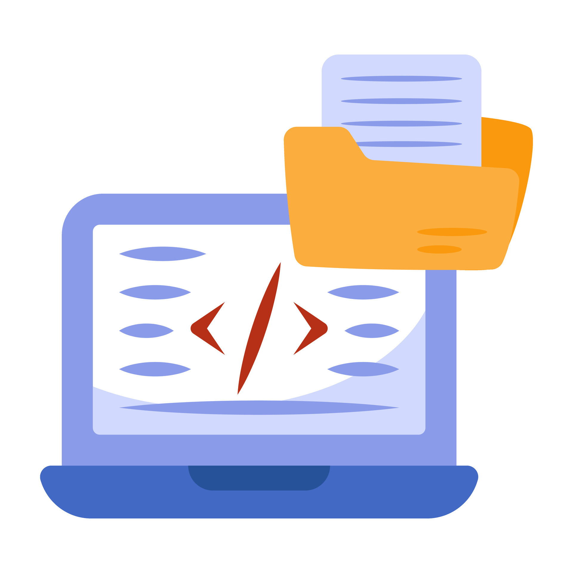 An icon design of system coding 34457769 Vector Art at Vecteezy