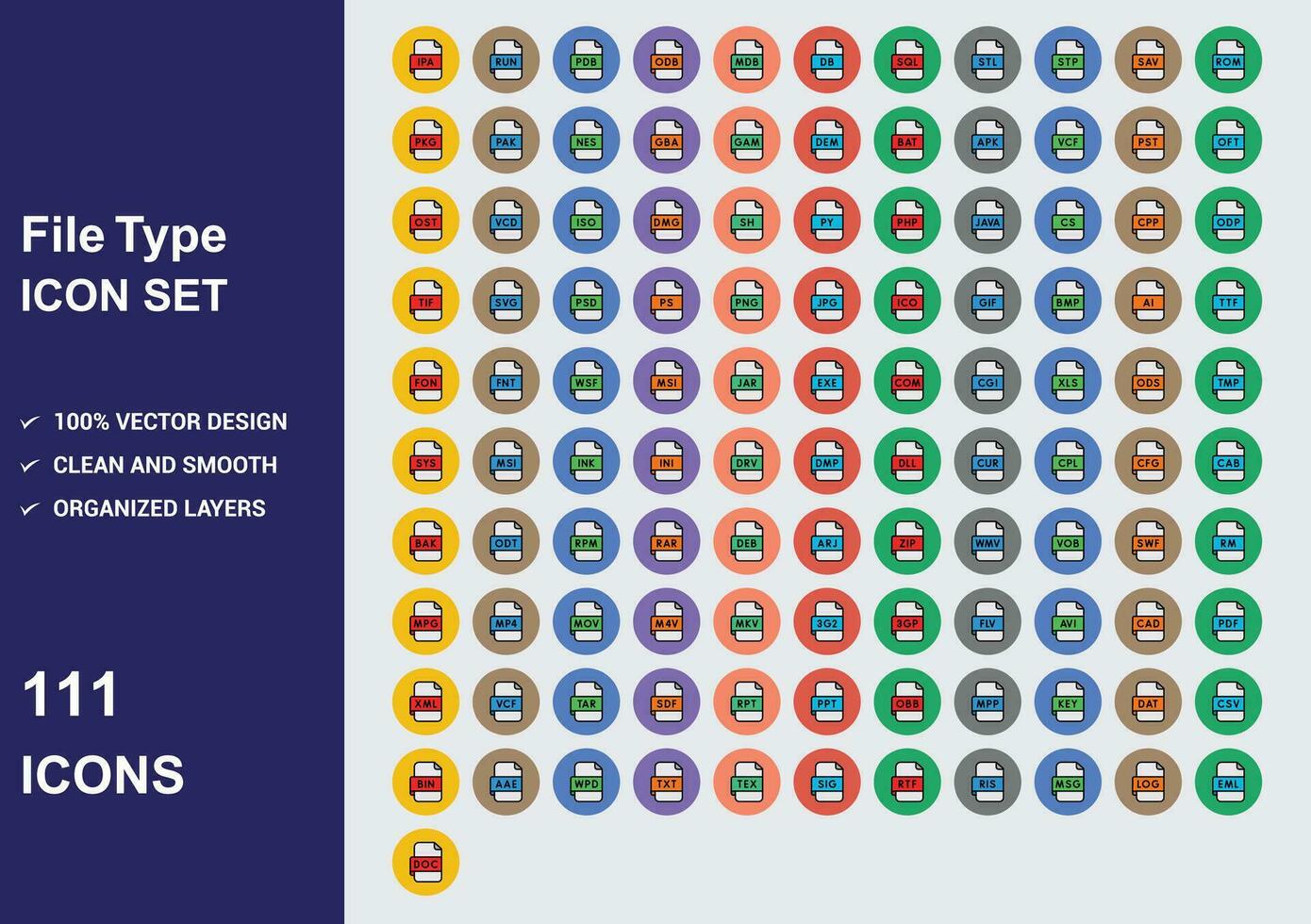File type icon set 34458393 Vector Art at Vecteezy File type icon set 34458393 Vector Art at Vecteezy