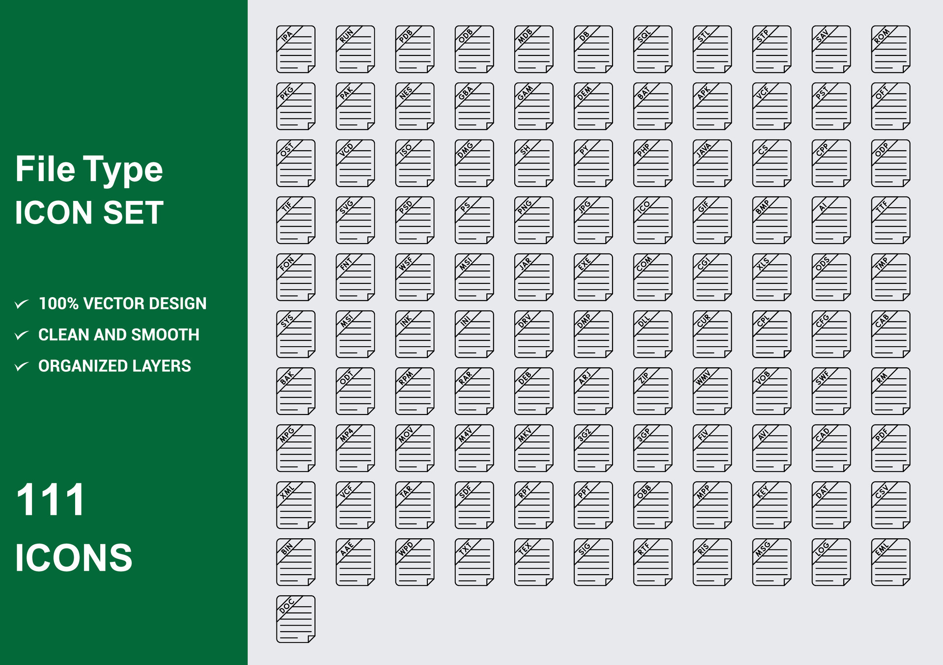 File type icon set 34458405 Vector Art at Vecteezy File type icon set 34458405 Vector Art at Vecteezy