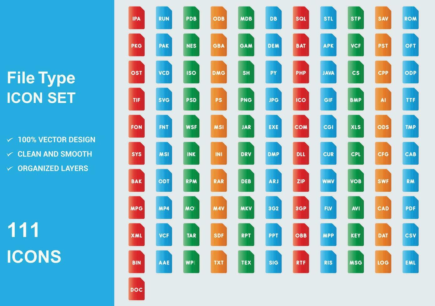 File type icon set 34458407 Vector Art at Vecteezy File type icon set 34458407 Vector Art at Vecteezy