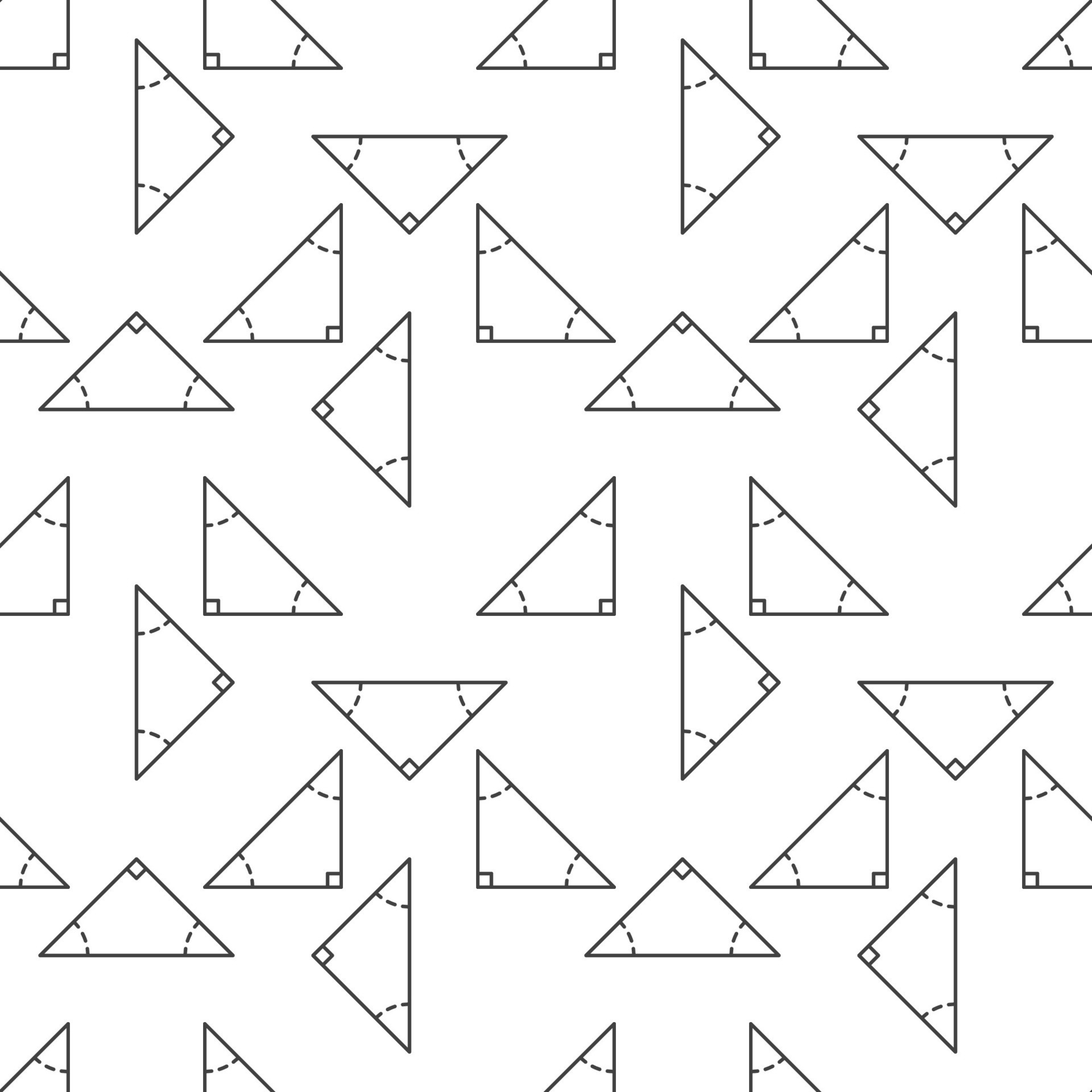 Geometry Triangle vector outline concept minimal seamless pattern ...