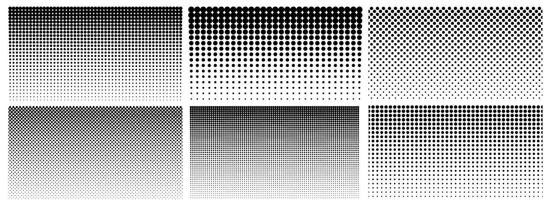 Halftone gradient. Dotted gradient, smooth dots spraying and halftones dot background seamless ...
