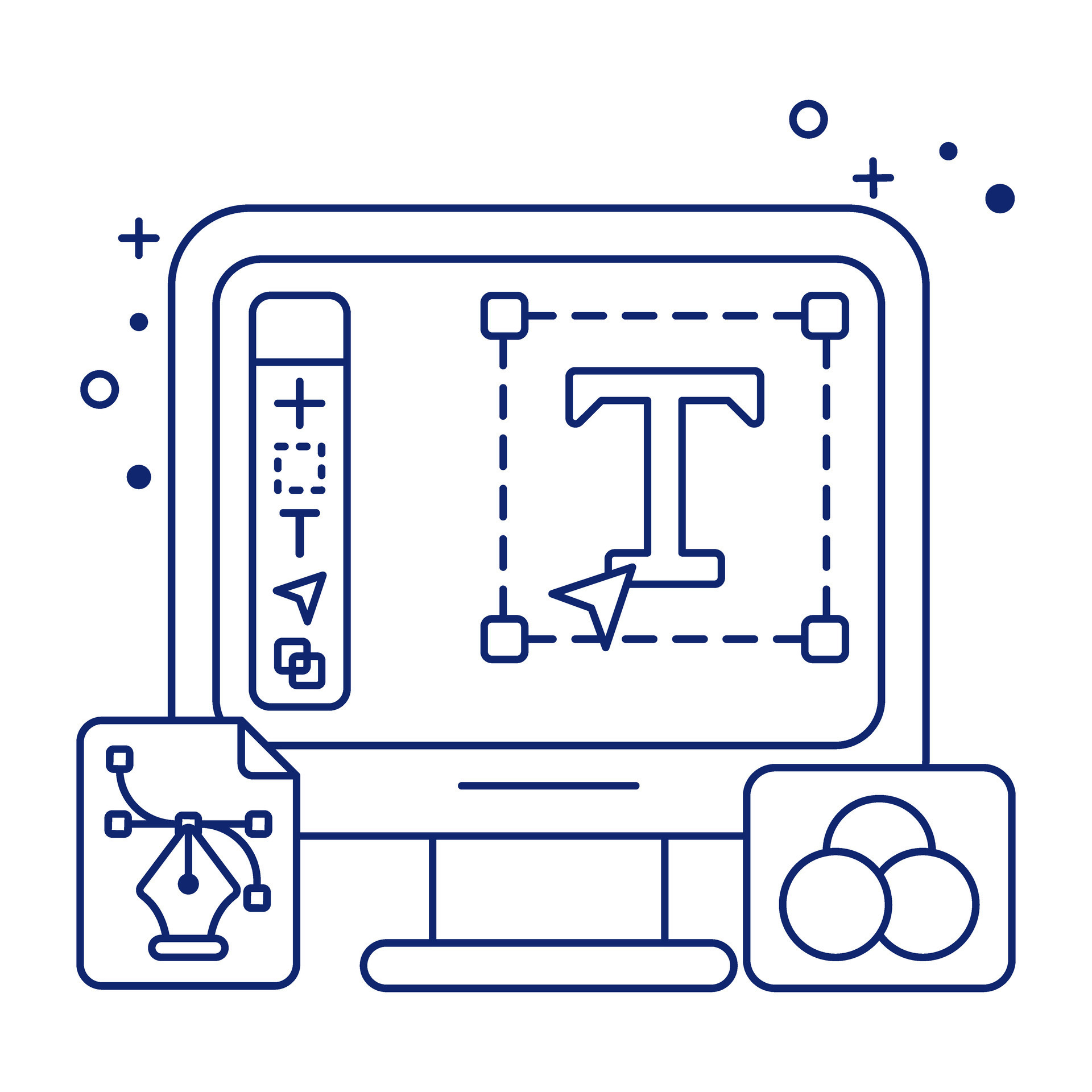 Modern style icon of text tool 34460979 Vector Art at Vecteezy