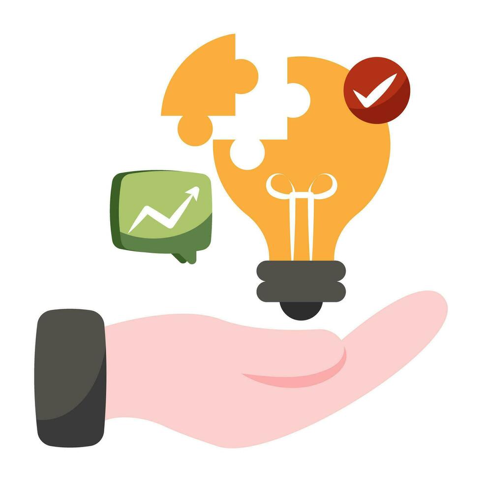 Vector design of problem solving 34461629 Vector Art at Vecteezy