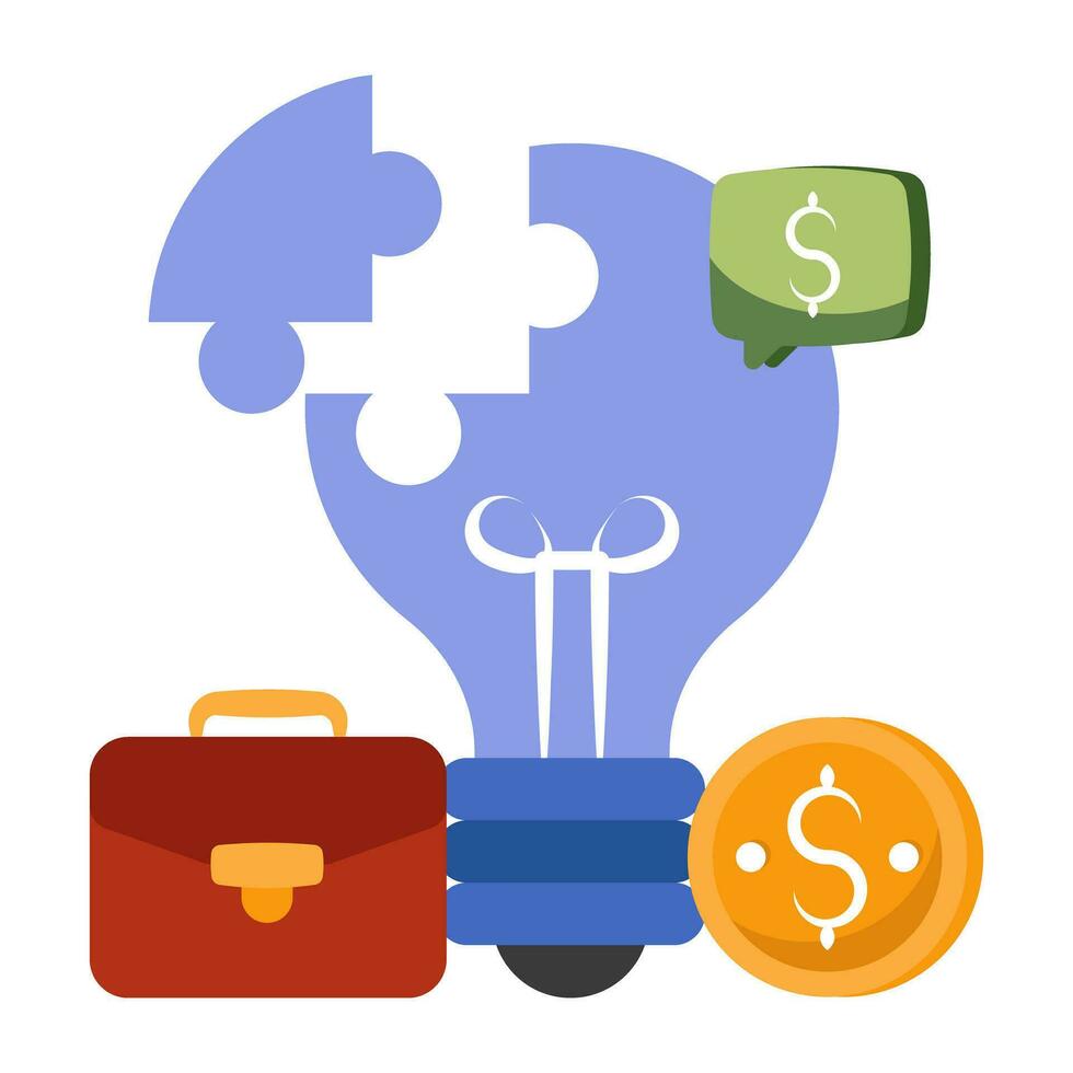 Vector design of problem solving 34461654 Vector Art at Vecteezy