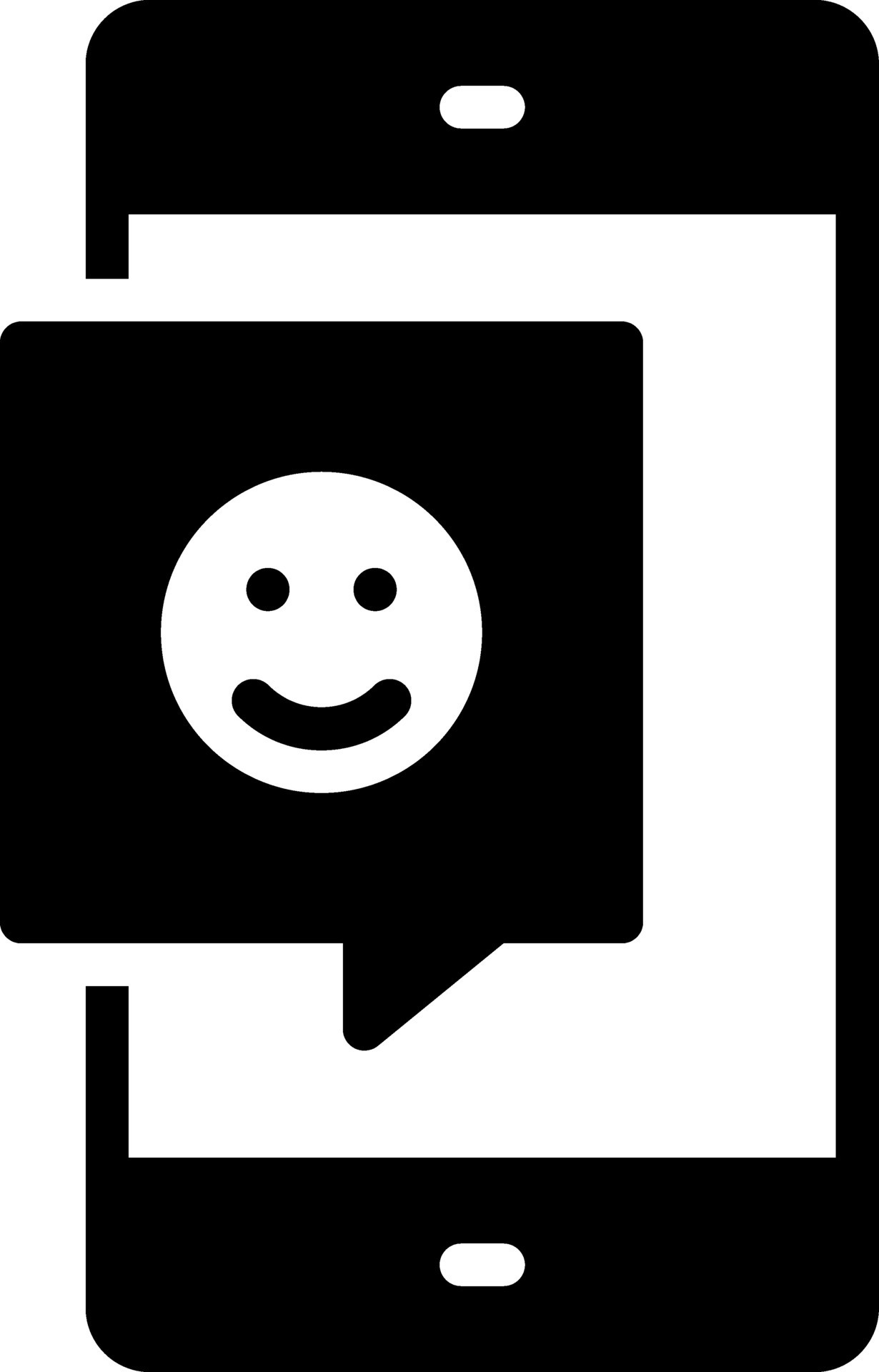 solid icon for feedback 34465219 Vector Art at Vecteezy