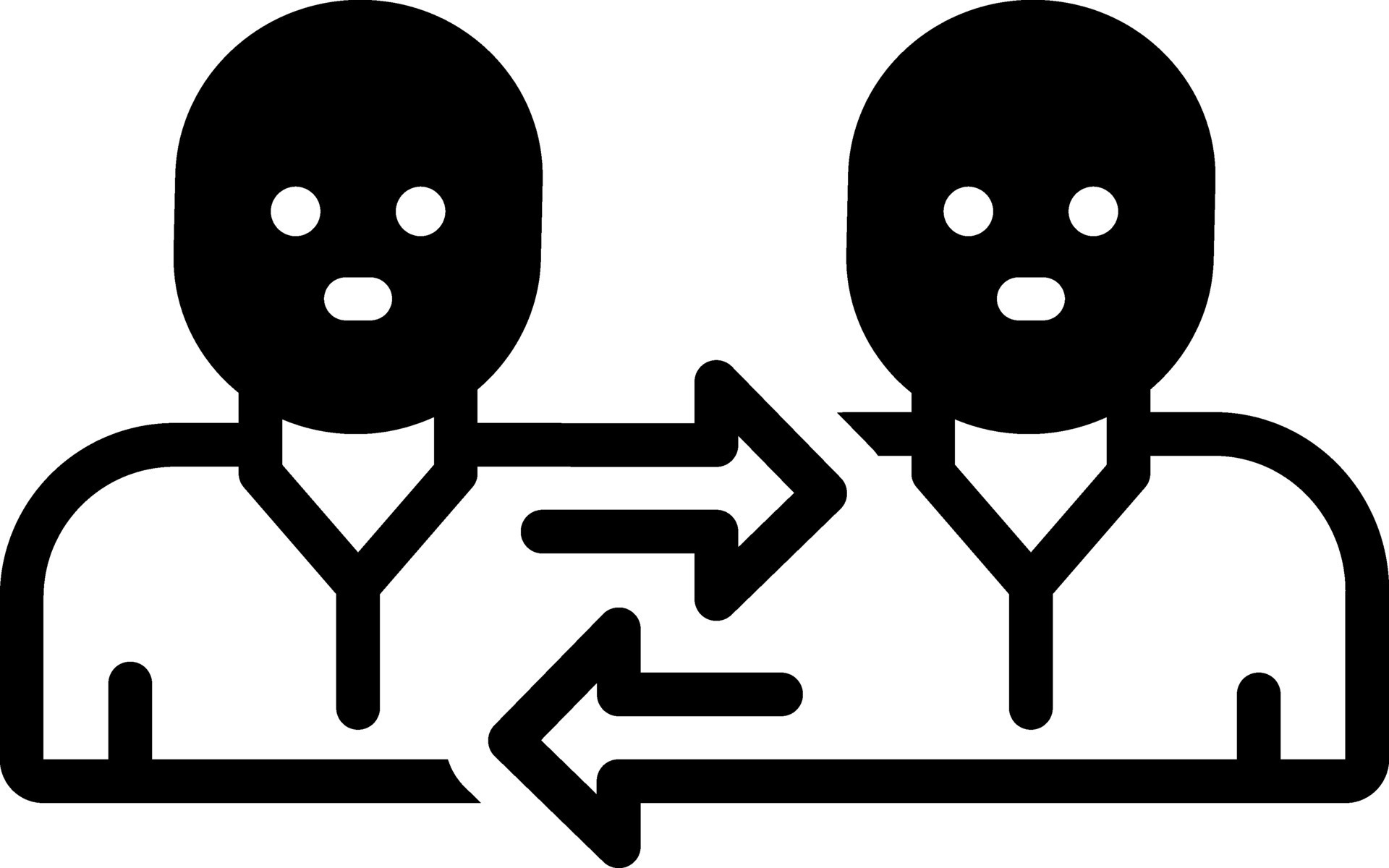 solid icon for interact 34467079 Vector Art at Vecteezy