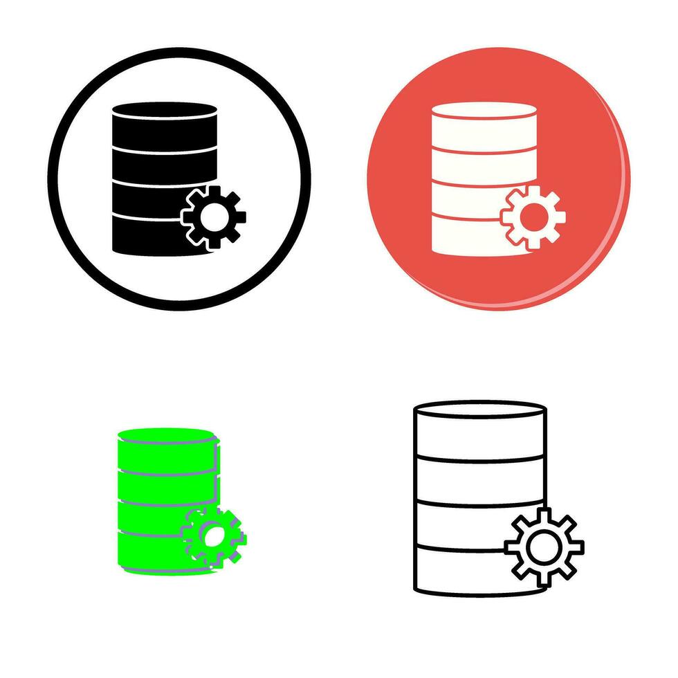 Unique Database Management Vector Icon 34471318 Vector Art at Vecteezy