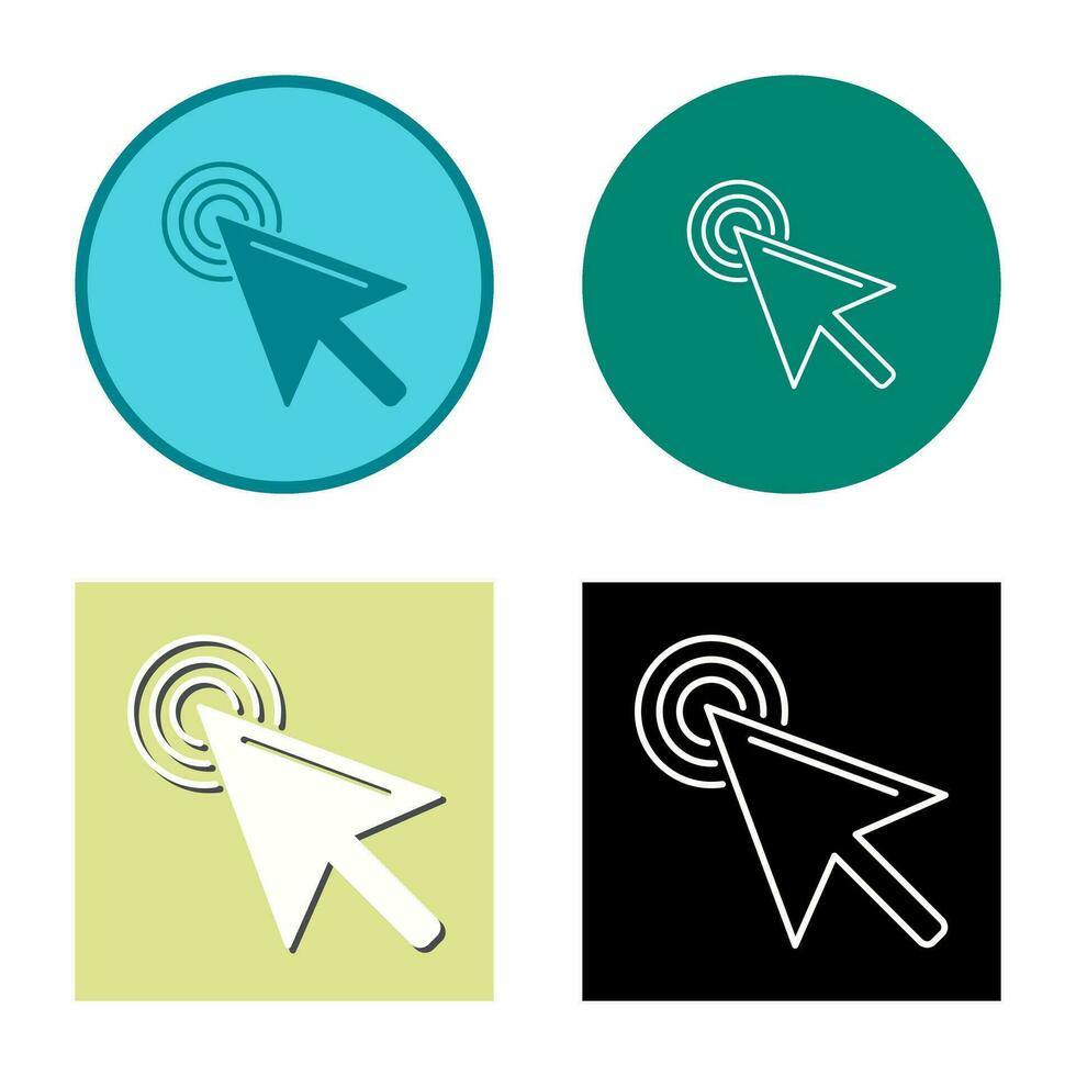 Unique Click Vector Icon 34473096 Vector Art at Vecteezy