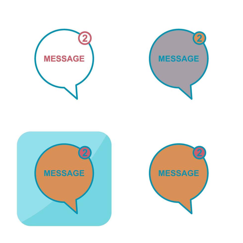 Message Bubbles Vector Icon 34476547 Vector Art at Vecteezy