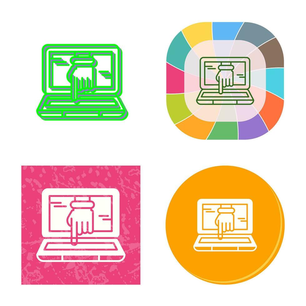 Computer Hacking Vector Icon 34476945 Vector Art at Vecteezy