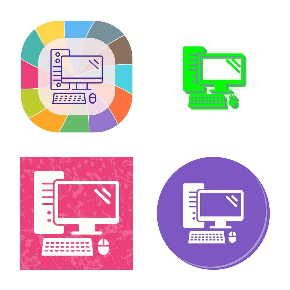 Computer Vector Icon 34480990 Vector Art at Vecteezy