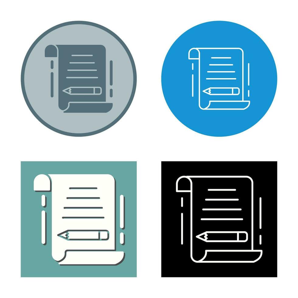 escribir icono vectorial 34481497 Vector en Vecteezy