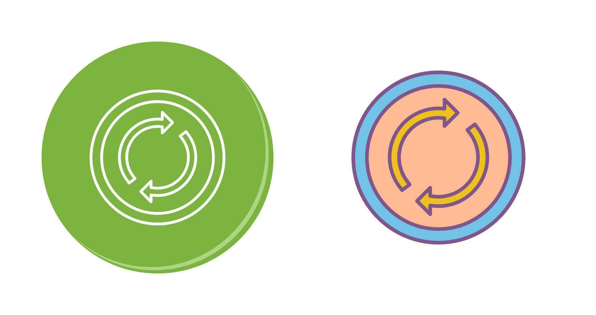 Loop Vector Icon 34481560 Vector Art at Vecteezy
