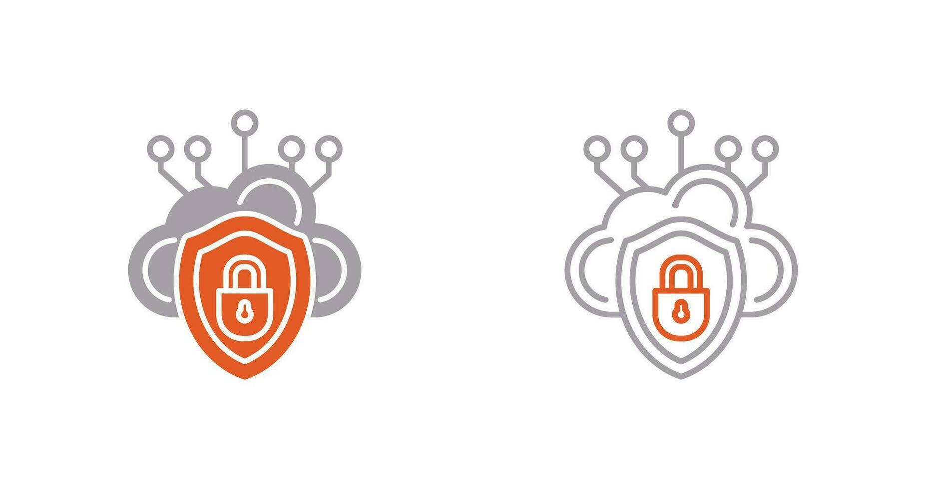 Cloud Security Vector Icon 34482000 Vector Art at Vecteezy