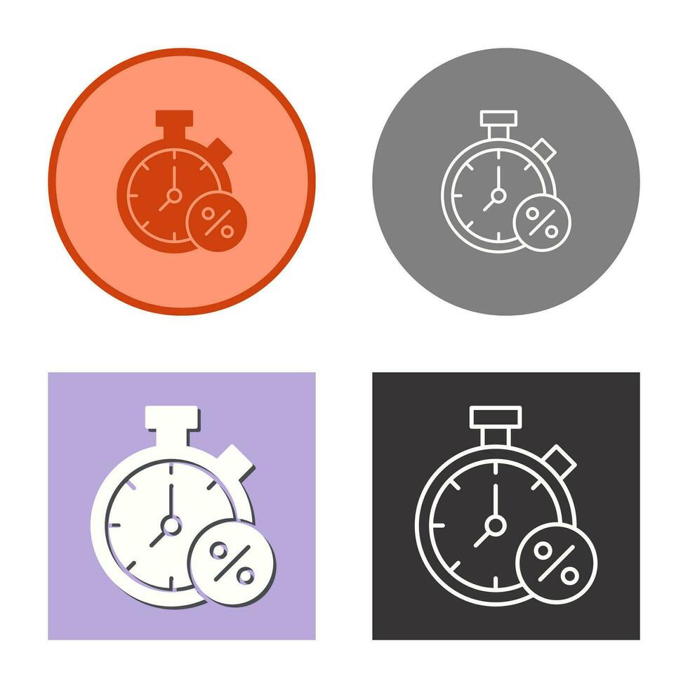 Timer Vector Icon 34483732 Vector Art at Vecteezy