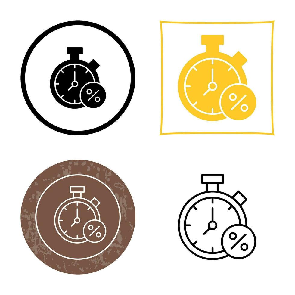 Timer Vector Icon 34483797 Vector Art at Vecteezy