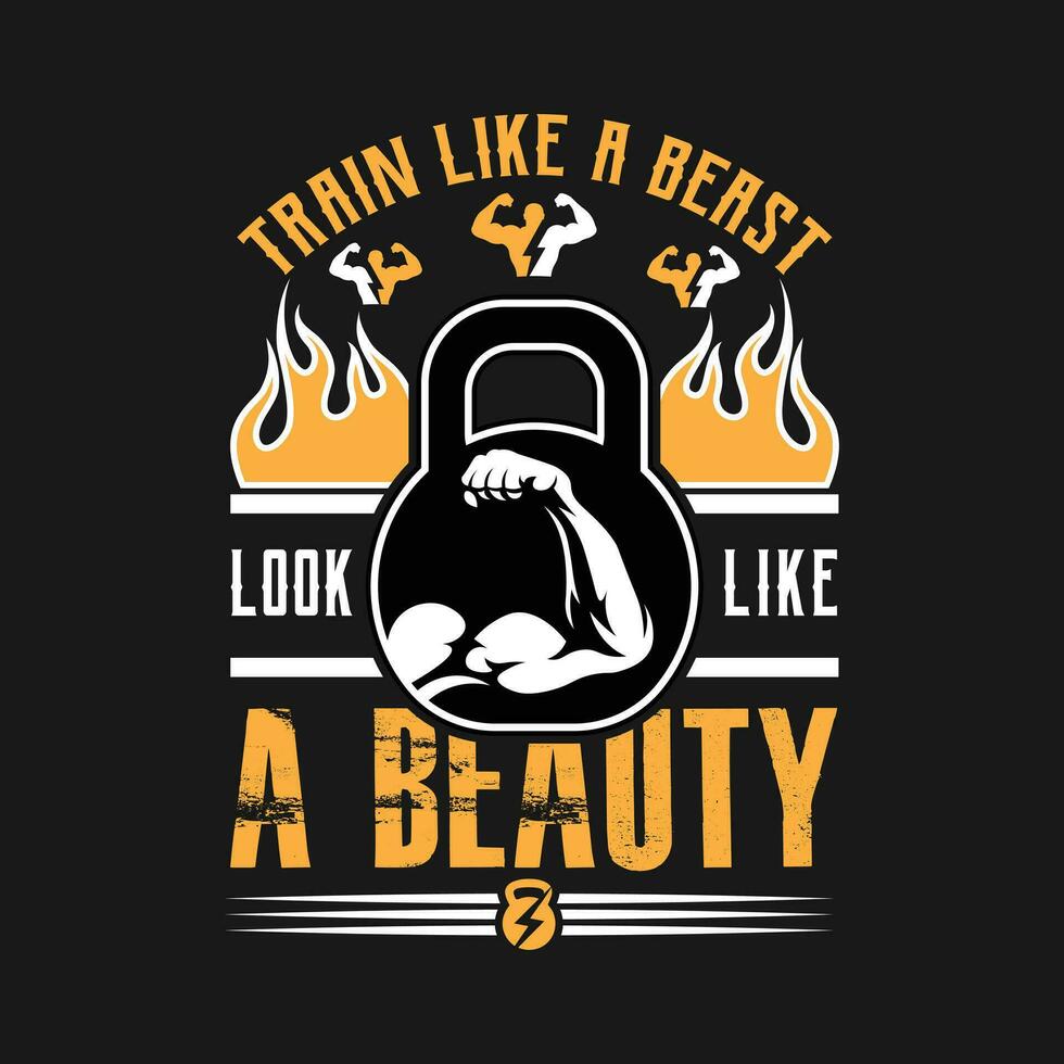 Gym T Shirt Design Fitness Typography T Shirt Design Crossfit