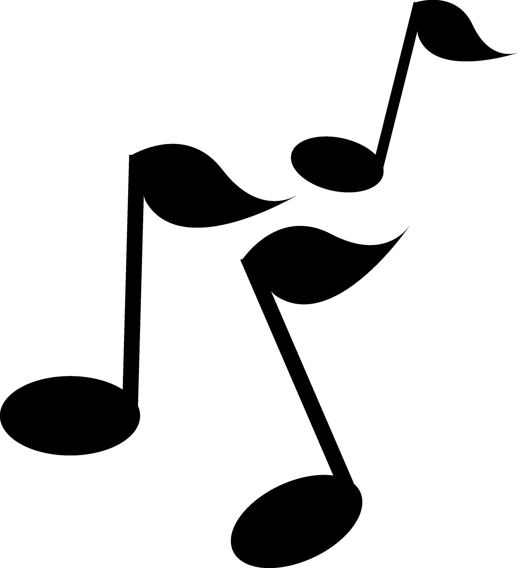 Musical notes illustration vector on white background 34512514 Vector ...