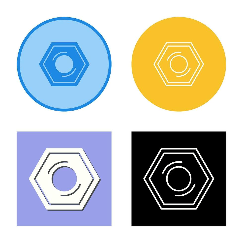 icono de vector de tuerca 34521401 Vector en Vecteezy