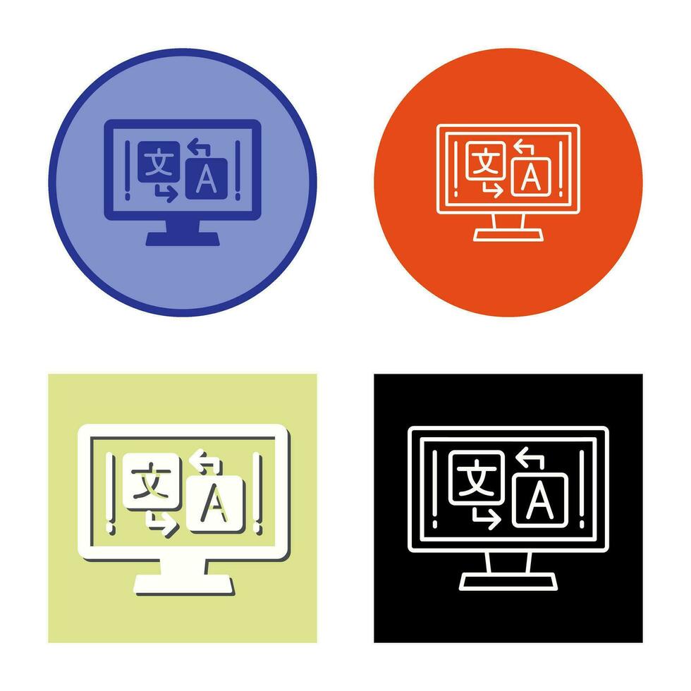 icono de vector de idioma 34521781 Vector en Vecteezy