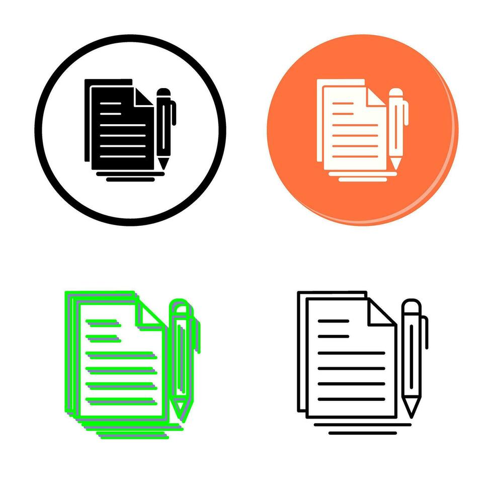 icono de vector de documento 34535063 Vector en Vecteezy