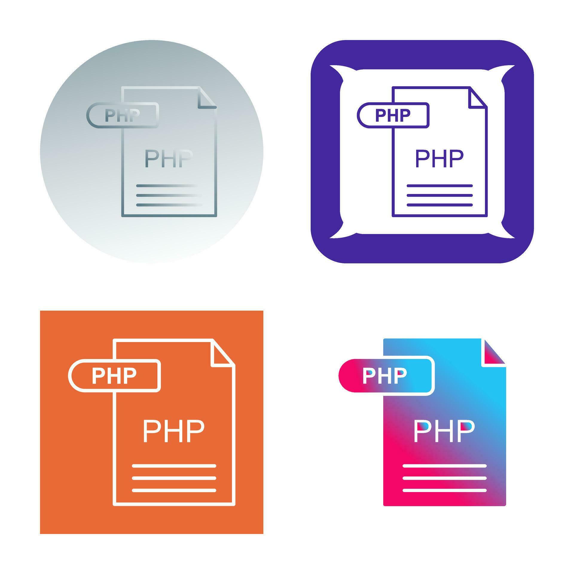 PHP Vector Icon 34535473 Vector Art at Vecteezy