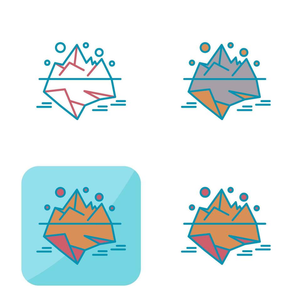 Iceberg Vector Icon 34537902 Vector Art at Vecteezy