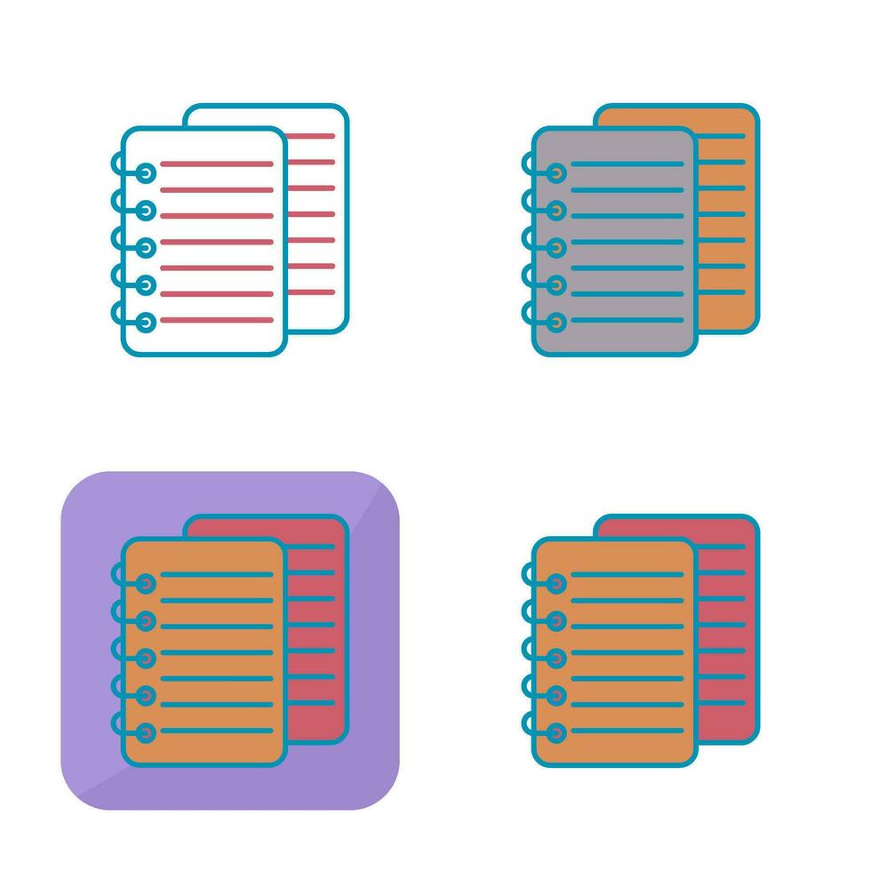 Notes Vector Icon 34540324 Vector Art at Vecteezy