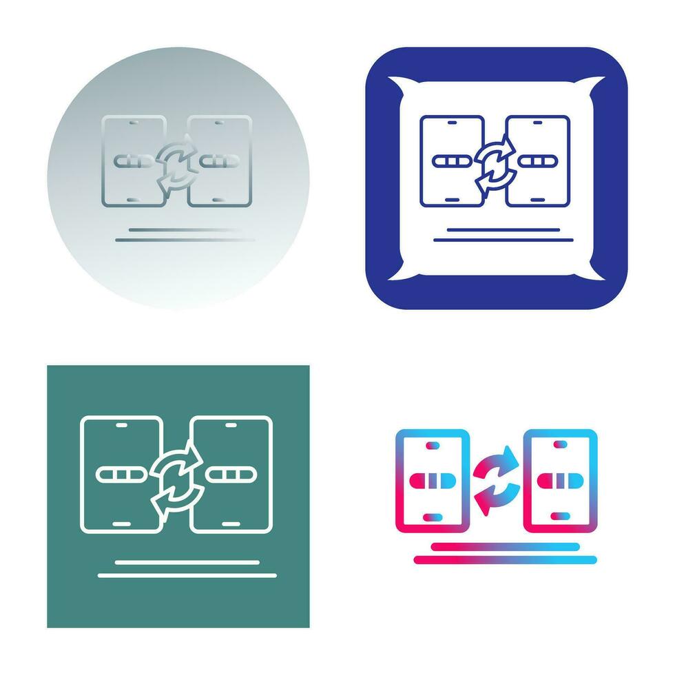 Data Transfer Vector Icon 34540474 Vector Art At Vecteezy