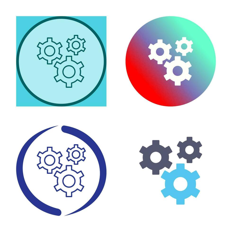 Gears Vector Icon 34541514 Vector Art at Vecteezy