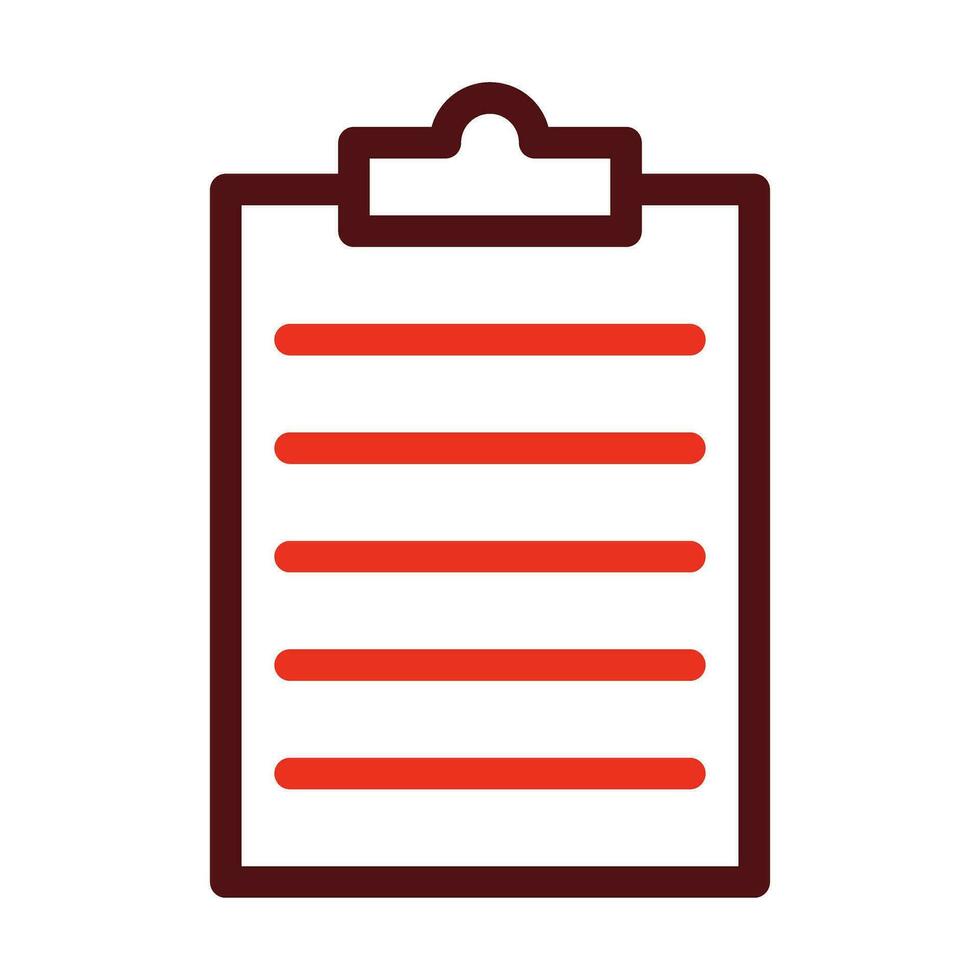 Paste Vector Thick Line Two Color Icons For Personal And Commercial Use ...