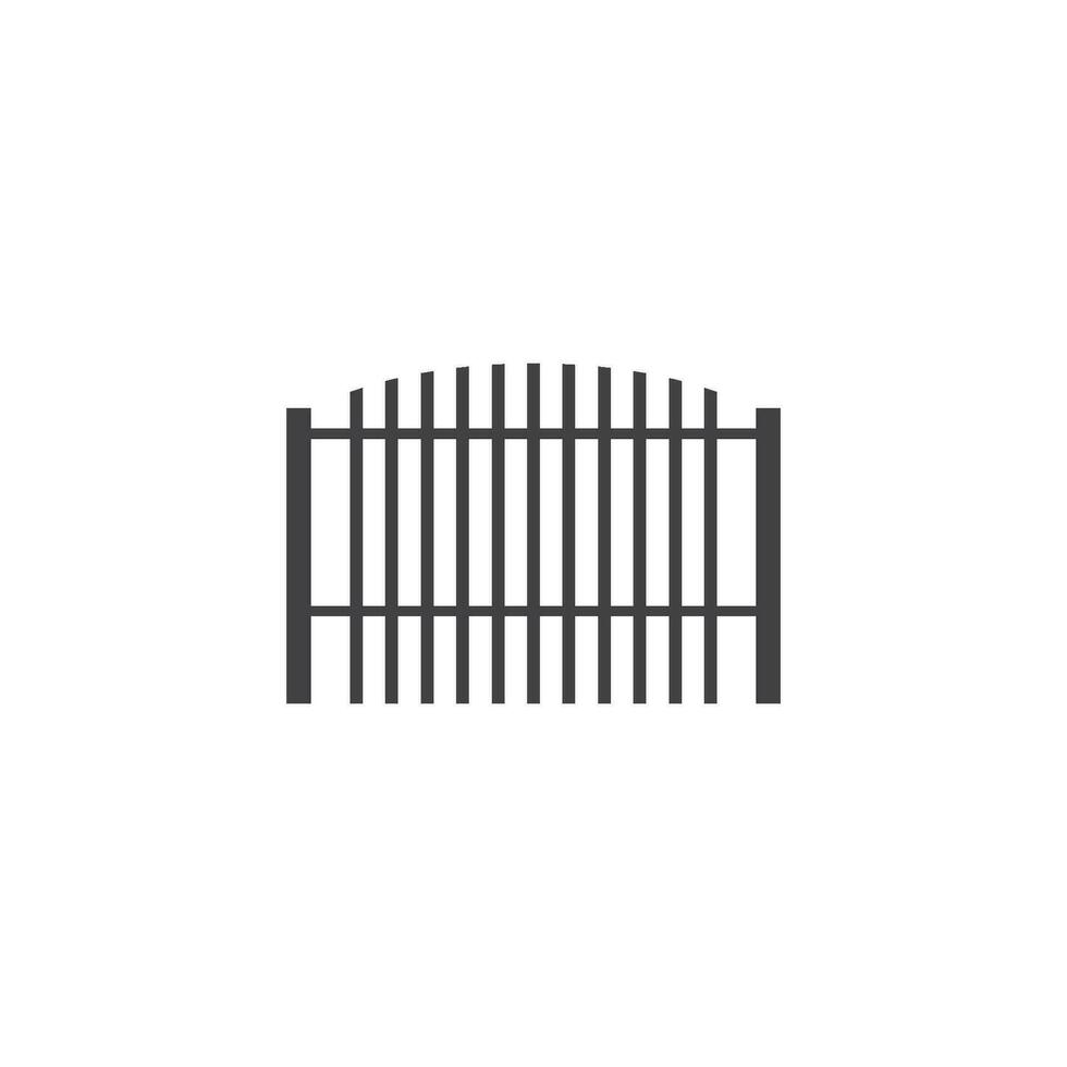 Gate Icon Vector 34550717 Vector Art At Vecteezy