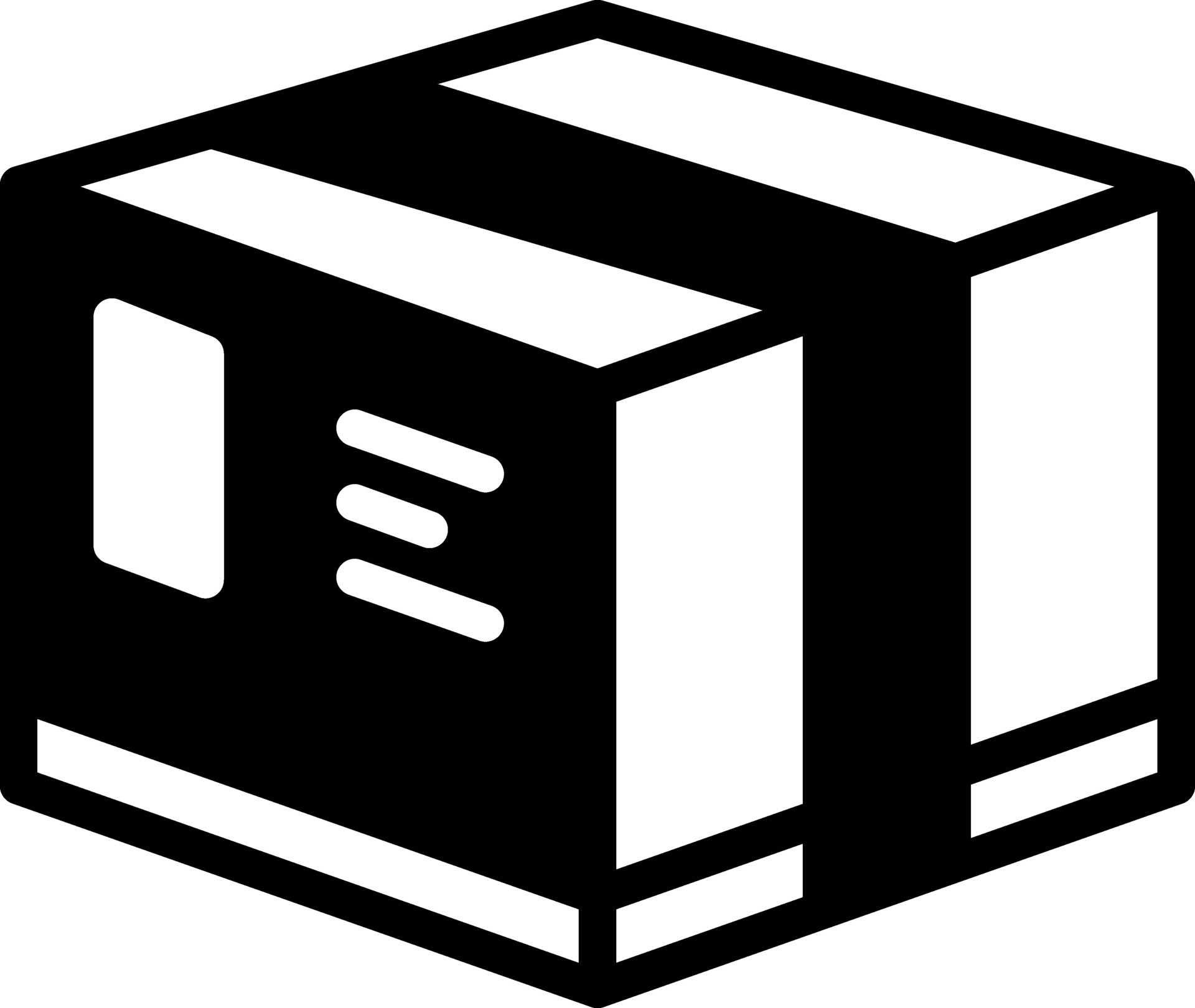 solid icon for package 34552005 Vector Art at Vecteezy