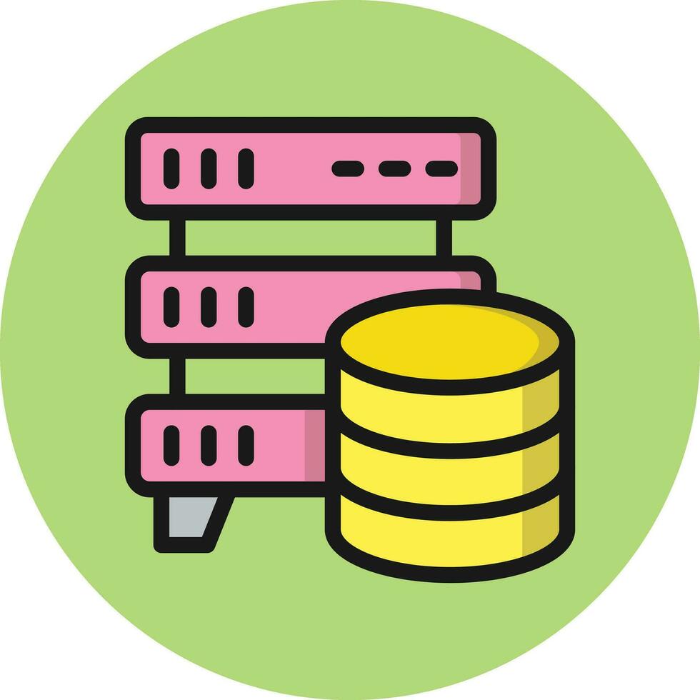 Database Storage Vector Icon Design Illustration 34552603 Vector Art at ...