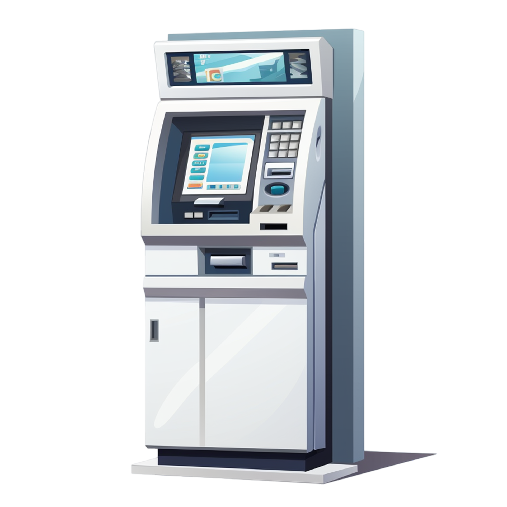 Ai Generated Atm Machine 3d 34554235 Png