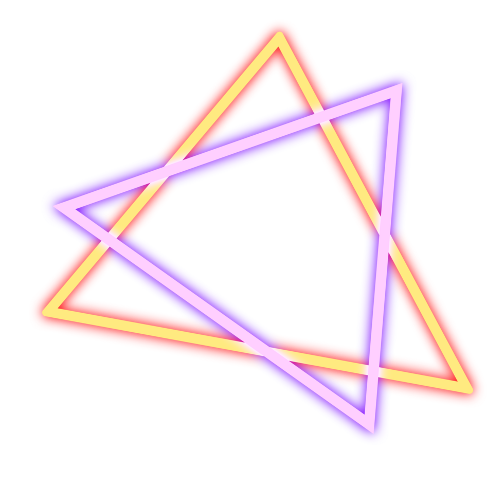 Abstract element neon retro style 80s-90s 34556584 PNG